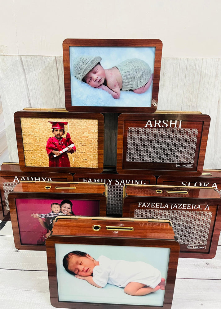 KC-PERSONALIZED MONEY SAVING BOX (New Launch) – Karavali Crafts